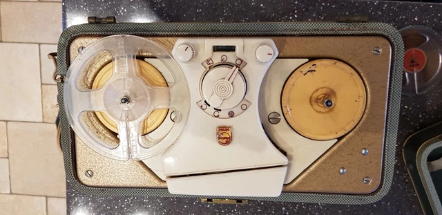 PHILIPS AG8107 VINTAGE tape recorder - non working for parts £9.99 ...