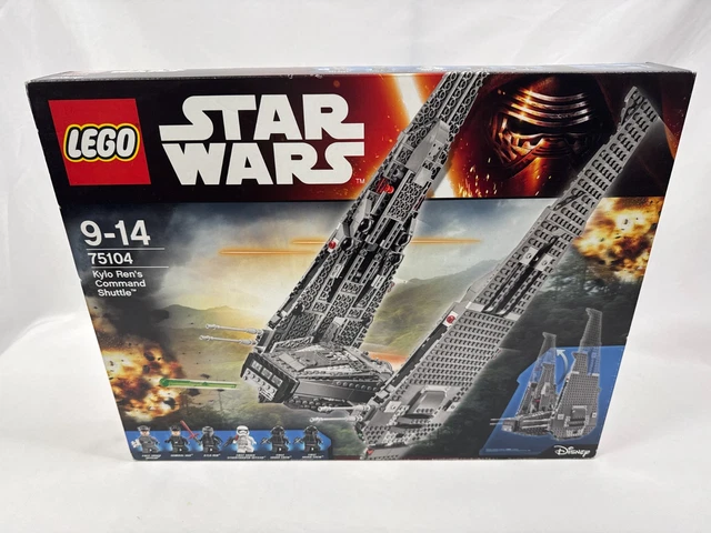LEGO 75104 STAR Wars Kylo Ren’s Command Shuttle New And Sealed $299.95 ...