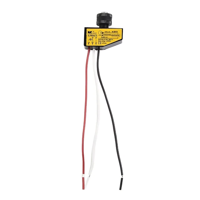 DC 12V-48V DUSK To Dawn Photocell Light Switch 8-50V Light Sensor ...