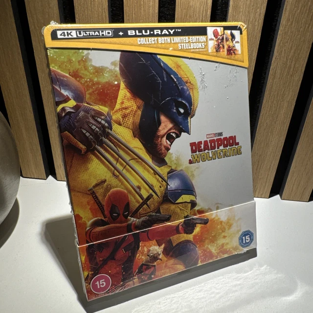 DEADPOOL & WOLVERINE (Wolverine) Limited Edition 4K Ultra HD Blu Ray Steelbook £38.60 - PicClick UK