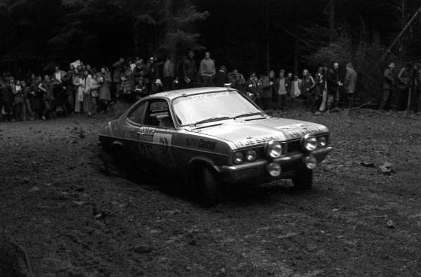 WILL SPARROW & Ron Crellin, Vauxhall Magnum WRC RAC Rally 1975 Old ...
