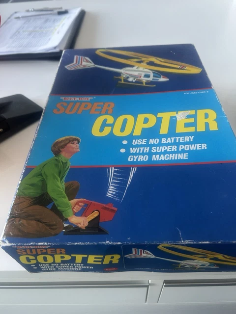 VERY RARE 1970S Blue Box Copter Used £37.12 - PicClick UK