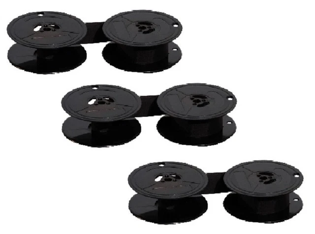 3X RIBBON GROUP 1 Nylon Black Robotron Cella S1001 DDR Erika Electric ...