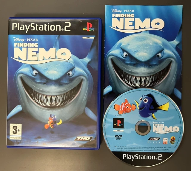 FINDING NEMO DISNEY Pixar - Sony PS2 Playstation 2 Game PAL Black Label ...