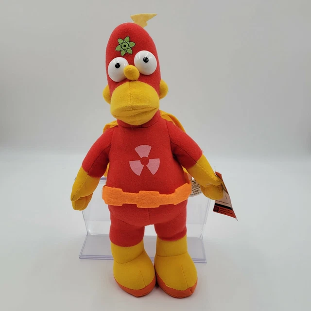 HOMER SIMPSON RADIOACTIVE Man 12" Plush Doll The Simpsons by Nanco 2005 ...