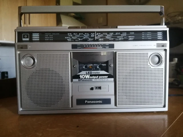 VINTAGE BOOMBOX PANASONIC RX 5120 (LS) Fully Restored with Integrated ...