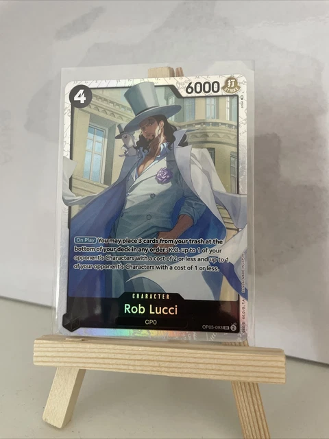 ONE PIECE CARD Game ! Rob Lucci OP05-093 SUPER RARE/V.1 EUR 1,00 ...