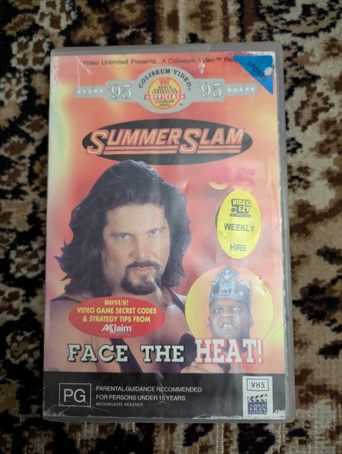 WRESTLING SUMMERSLAM 95 VHS Tape - Ex Rental £15.79 - PicClick UK