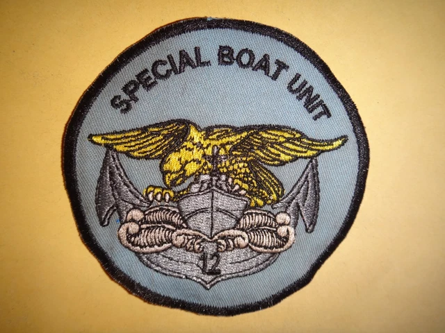 PATCH DEL US Navy SPECIAL BOAT UNIT SBU-12 (Variante) EUR 12,88 ...