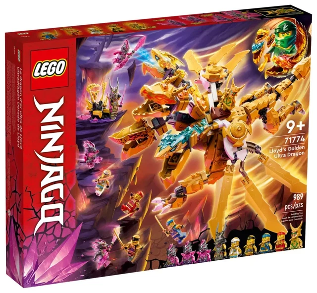 LEGO 71774 NINJAGO L’ultra Dragon d’Or de Lloyd Neuf EUR 259,00 ...