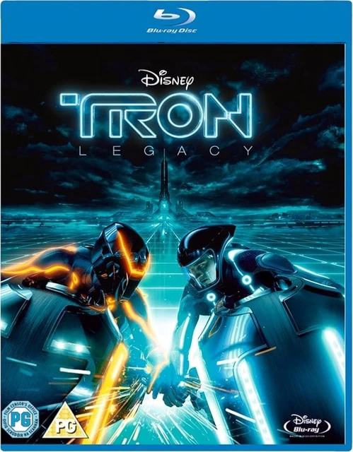 TRON LEGACY (2010, Blu ray, Rg0) Ares, Read Description, Disc & Case ...