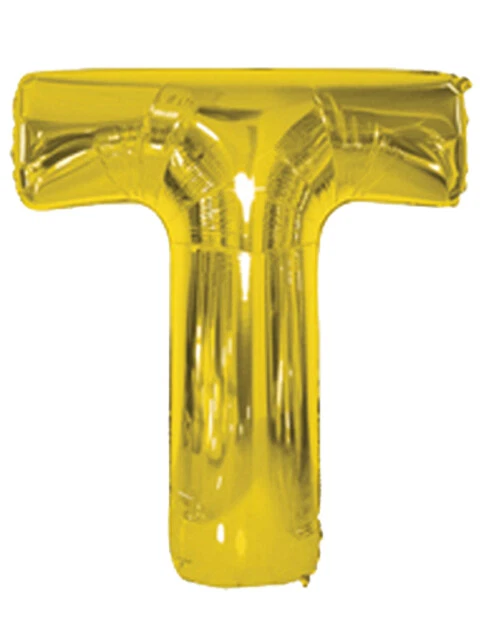 LETTRE BALLON FEUILLE T Ballon à Gonfler Anniversaire D'Enfant ...