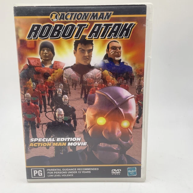ACTION MAN ROBOT Atak Special Edition DVD Hasbro 2004 Free Postage £9. ...