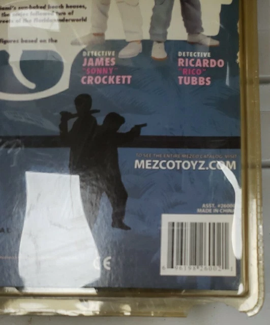 MIAMI VICE JAMES "Sonny" Crockett Ricardo "Rico" Tubbs 2x Figure Lot ...