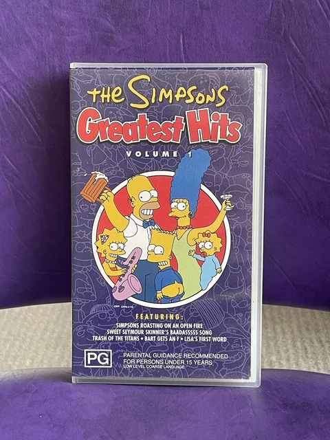 THE SIMPSONS: GREATEST Hits Volume 1 - VHS $25.00 - PicClick AU