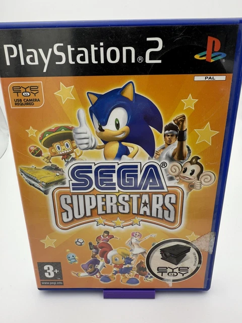 SEGA SUPERSTARS PLAYSTATION 2 PS2 With Manual Tested And Working £3.84 ...