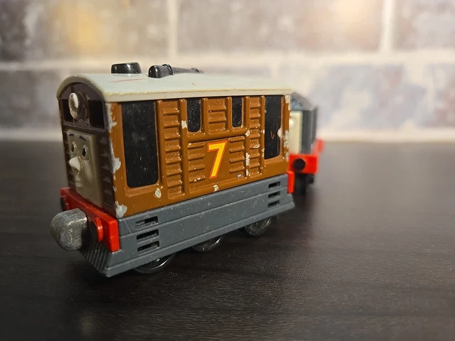 THOMAS & FRIENDS Diecast Train Toby Troublesome Truck Take n Play Pull ...