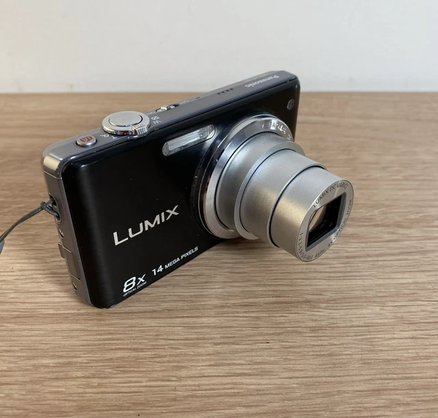 PANASONIC LUMIX DMC-FS30 14.1MP Digital Camera 8x Optical Zoom Kit ...