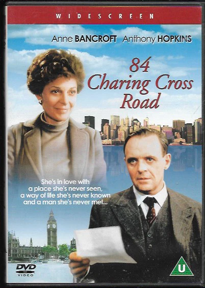84 CHARING CROSS Road Genuine R2 Dvd Anne Bancroft Anthony Hopkins EUR ...