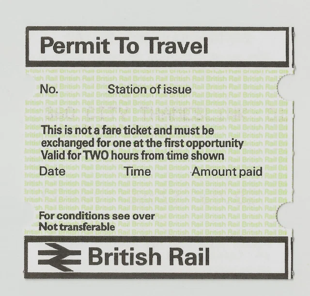 CITY THAMESLINK 01 - PERTIS Permit to Travel - London EC4M £1.13 ...