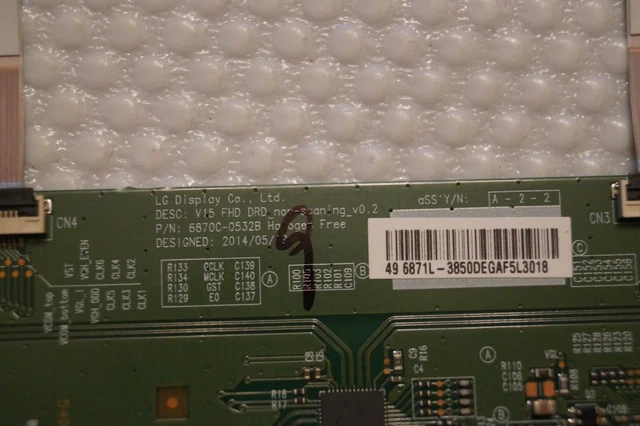 T-CON BOARD 6870C-0532B 6871L-3850D For 49" Lg 49Lf510V Led Tv ...