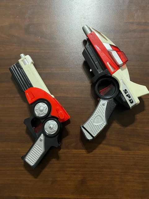 RARE POWER RANGERS SPD RED RANGER DELTA BLASTER TESTED WORKS EUR 23,03 ...