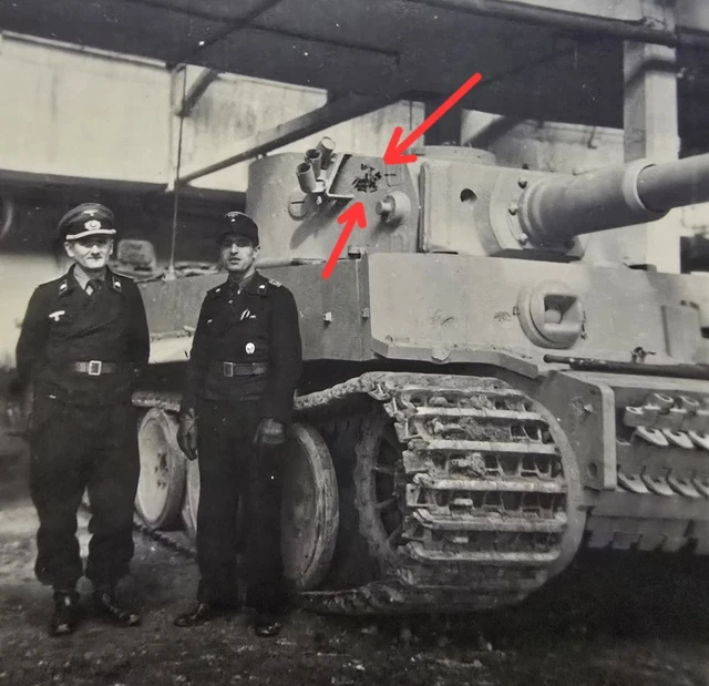 FOTO,TIGER PANZER,TANK,PANZERKAMPFWAGEN VI,SCHWERE Tiger Abt. 505 ...