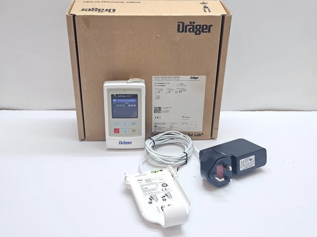 DRAGER INFINITY M300 Draeger M300 Telemetry Monitor,SpO2,ECG,Charger ...