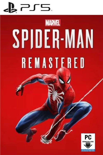 MARVEL'S SPIDER-MAN REMASTERED - PC Playstation 5 Code Numérique - UE ...