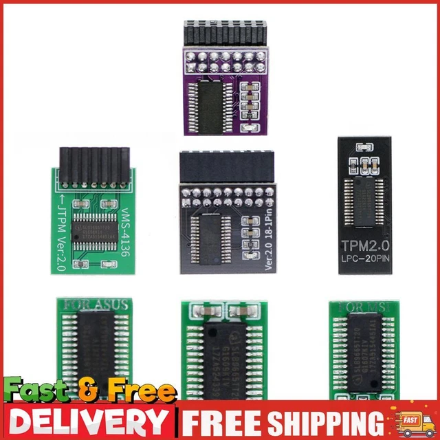 TPM 2.0 MODULE TPM 2.0 Encryption Security Module for Multi-Brand ...