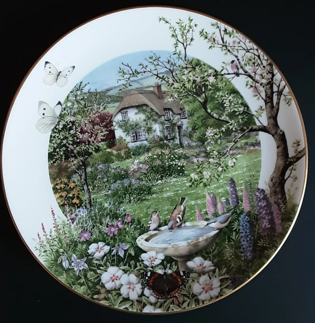 ASSIETTE DE COLLECTION Peter Barrett - Royal Worcester porcelain ...