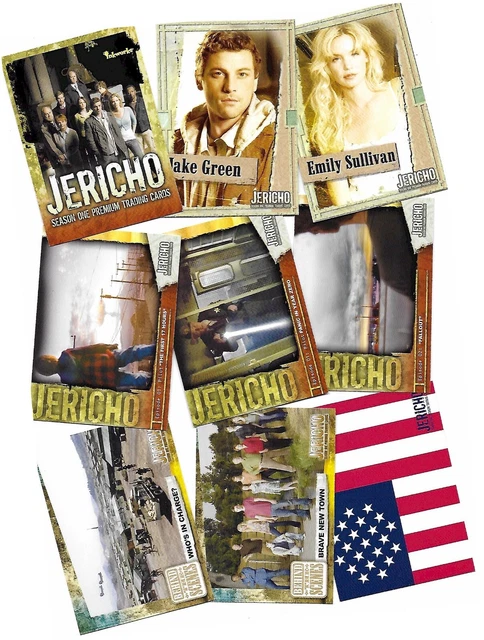 JERICHO SEASON 1 (One) - 72 Card Basic/Base Set - Inkworks 2007 $20.34 ...