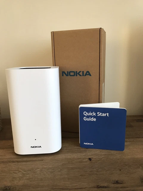 NOKIA WIFI BEACON 2 EasyMesh Wi-Fi 6 Router, Dual-Band AX1800, 1 x WAN ...
