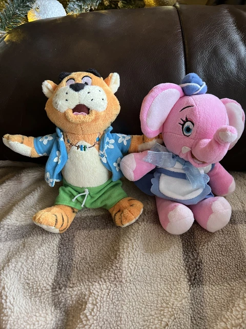 ANXIOUS THE ELEPHANT Haven stewardess/flight attendant Rory The Tiger ...