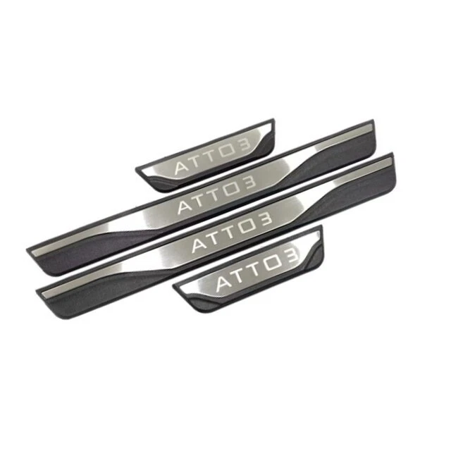 FOR BYD ATTO3 2023 Car Accessories Door Sill Protector Scuff Guard ...