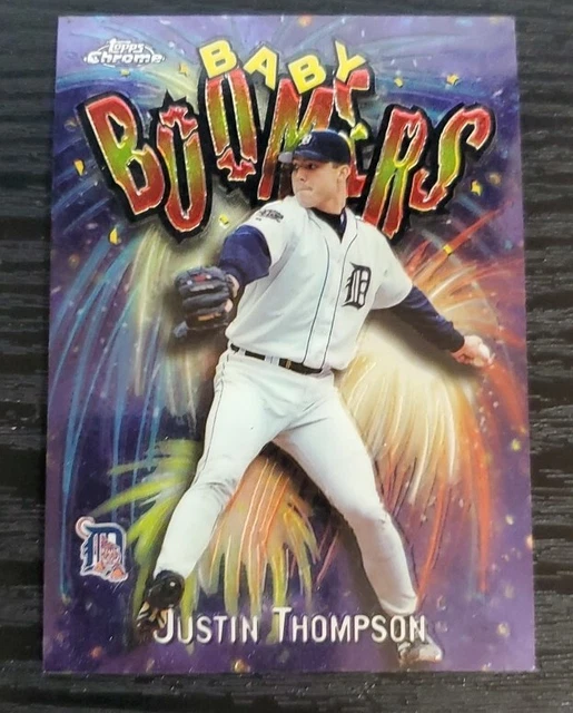 1998 TOPPS CHROME baby-boomers Justin Thompson #BB14 EUR 2,21 - PicClick FR
