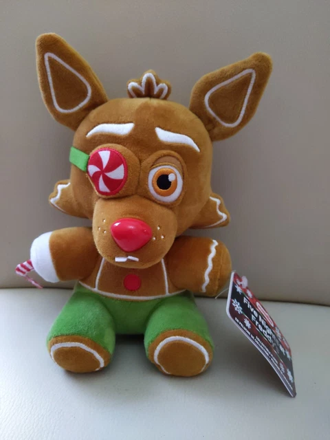 FIVE NIGHTS AT Freddy's Gingerbread Foxy Plush Christmas 18cm £21.99 ...