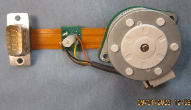 IDEX HPLC STEP motor, 7900211, with encoder and Connector Plug/ Agilant ...