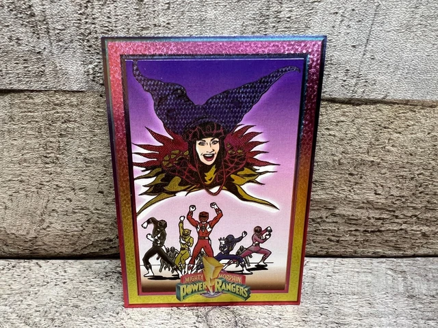 1994 MIGHTY MORPHIN Power Rangers Rita Attacks the Rangers Power FOIL ...