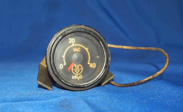FREIGHTLINER DASHBOARD INSTRUMENT Cluster Air Restriction Vacuum Gauge ...