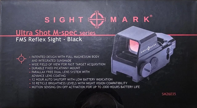 SIGHTMARK SM26035 ULTRA Shot M-Spec FMS Reflex Sight 65-MOA Red Dot ...