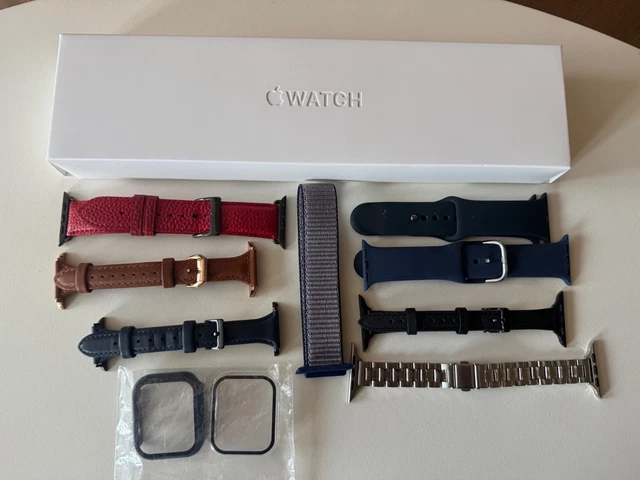 APPLE WATCH SERIES 8 45mm GPS - Model A2771 - MIDNIGHT - MINT. COND ...