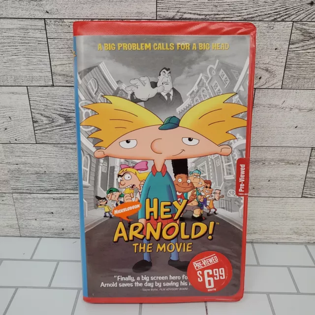 HEY ARNOLD THE Movie (VHS, 2002) Clamshell, Nickelodeon EUR 7,75 ... HEY ARNOLD THE Movie (VHS, 2002) Clamshell, Nickelodeon EUR 7,75 ...
