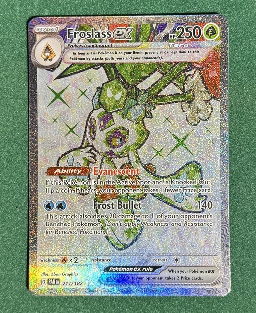 FROSLASS EX 217/182 S&V Paradox Rift Full Art Pokemon Card Mint/NM EUR 1,16 - PicClick IT