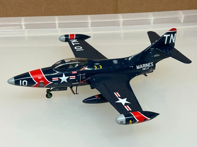 GRUMMAN F9F-5P PANTHER, 1/48 scale, built & finished for display, very ...