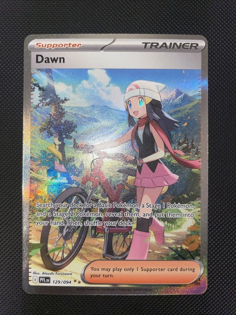 DAWN 129/094 POKÉMON TCG Phantasmal Flames SIR NM English Pokemon Card ...
