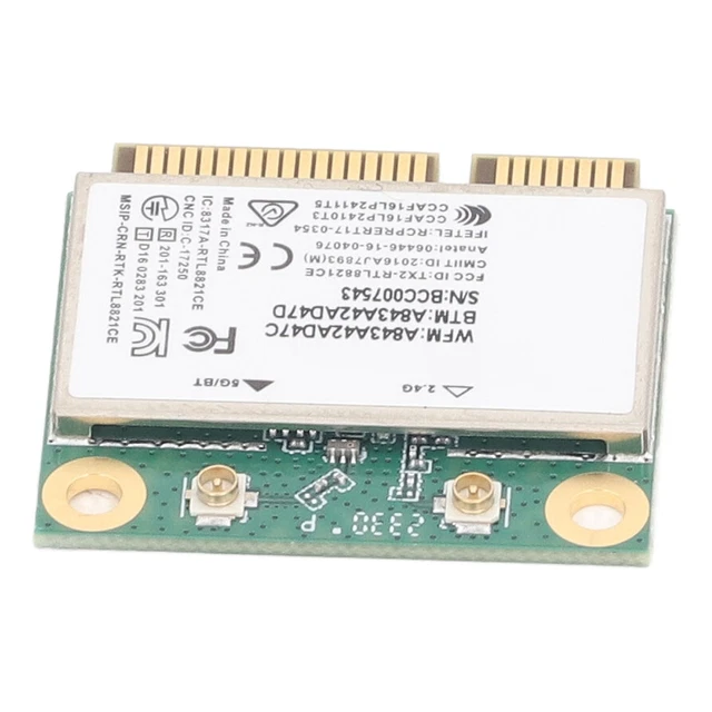 RTL8821CE NETWORK CARD Module 433Mbps BT4.2 802.11AC 2.4GHz 5GHz Mini ...