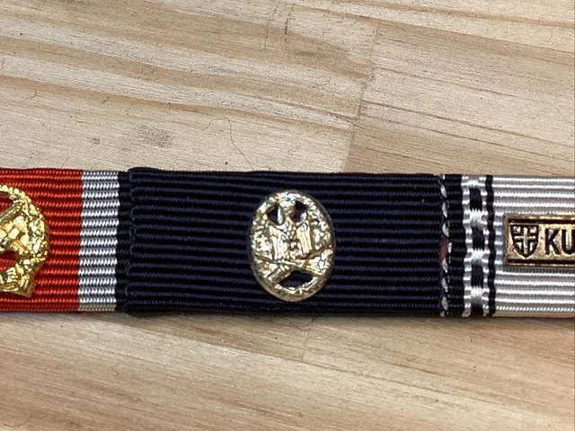 ORIGINAL GERMAN POST WW2 1957 pattern ribbon bar £80.92 - PicClick UK