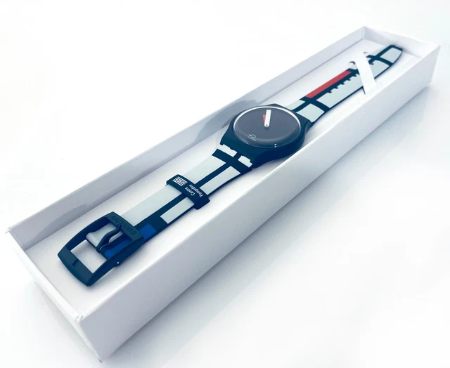 OROLOGIO SWATCH NUOVO in Scatola Aperta Piet Mondrian SUOZ344 EUR 115 ...