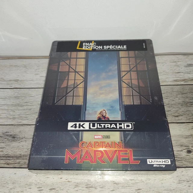 CAPTAIN MARVEL STEELBOOK 4K [4K + Blu-ray] - Inclus Livret - NUOVO EUR ...